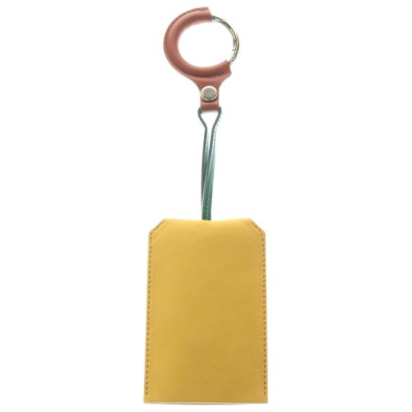 [商品番号]9026A070359[ブランド]SOE READY TO WEAR（ソーイレディトゥウェア）[モデル]スエードレザー キーケース キーホルダー イエロー/ブラウン 1233-03-003[販売店舗]BRING オンラインショップ
