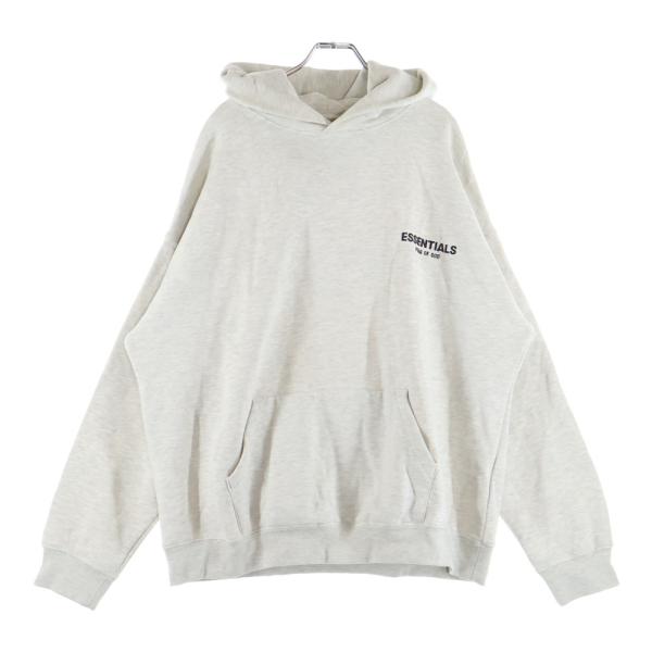 [商品番号]9026A090046[ブランド]FEAR OF GOD ESSENTIALS（フィアオブゴッド エッセンシャルズ）[モデル]フロント刺繍 プルオーバースウェットパーカー フーディー グレー[販売店舗]BRING オンラインショップ