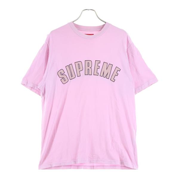 [商品番号]9026A120026[ブランド]SUPREME（シュプリーム）[モデル]24SS Cracked Arc S/S Tee クラックドアーチロゴプリント 半袖Tシャツ カットソー ピンク[販売店舗]BRING 渋谷店