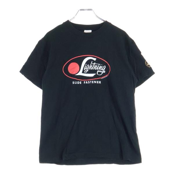 [商品番号]9026A120028[ブランド]Lewis Leathers（ルイスレザー）[モデル]LIGHTNING ZIPPERS ライトニングジッパー フロントプリント 半袖Tシャツ カットソー ブラック[販売店舗]BRING オンラ...