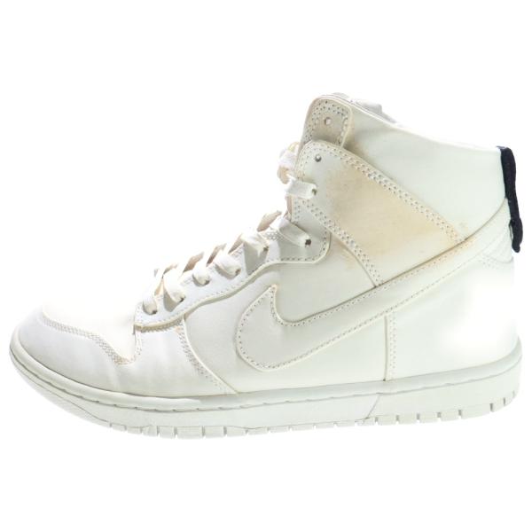[商品番号]9026A150179[ブランド]NIKE（ナイキ）[モデル]×DOVER STREET MARKET DUNK LUX SP ドーバーストリートマーケット ダンク ハイカットスニーカー ホワイトUS10/28cm 718766...