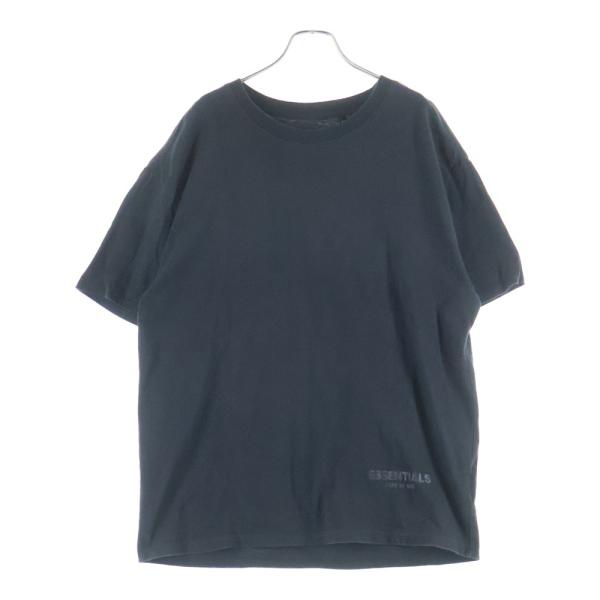 [商品番号]9026A160050[ブランド]FEAR OF GOD ESSENTIALS（フィアオブゴッド エッセンシャルズ）[モデル]背面ロゴプリント クルーネック半袖Tシャツ カットソー ブラック[販売店舗]BRING オンラインショップ