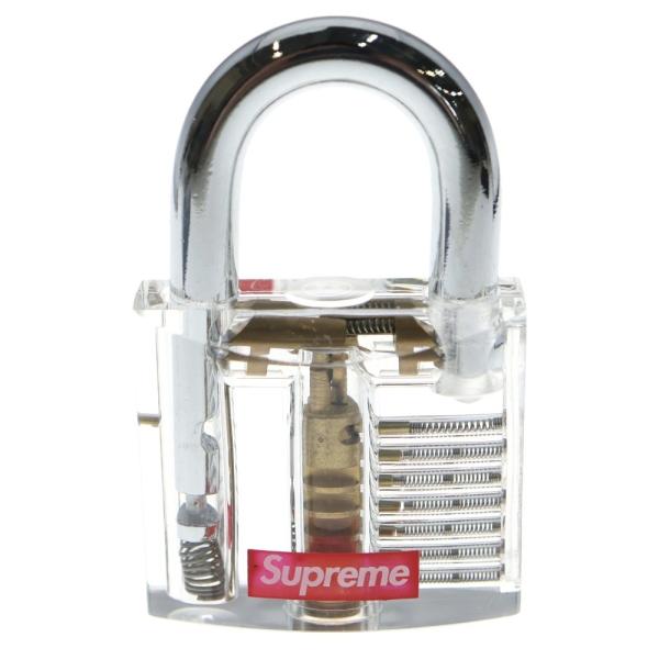 [商品番号]9026A160059[ブランド]SUPREME（シュプリーム）[モデル]20SS Transparent Lock トランスペアレント ロック 南京錠 シルバー[販売店舗]BRING THRIFT CLOSET