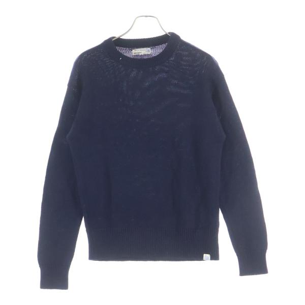 [商品番号]9026A190011[ブランド]NO BRAND（ノーブランド）[モデル]Merz b.Schwanen メルツベーシュバーネン GOOD BASICS グッドベーシック ウール クルーネックニット セーター ネイビー[販売店...