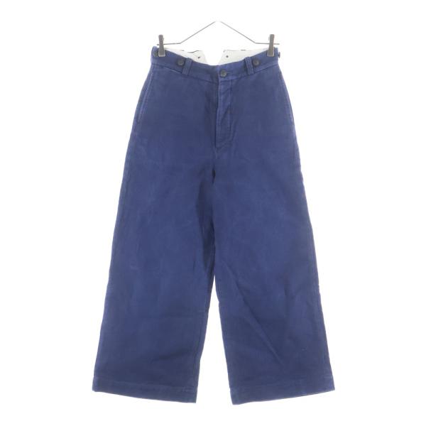 [商品番号]9026A190012[ブランド]NIGEL CABOURN（ナイジェルケーボン）[モデル]WOMAN Wide Pant-Moleskin ウーマン モールスキン ワイドパンツ レディース ネイビー 80350850008[販...