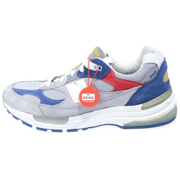 [商品番号]9026A210001[ブランド]New Balance（ニューバランス）[モデル]×DTLR M992DL VARSITY ディーティーアールエル バーシティ ローカットスニーカー グレー US9/27cm[販売店舗]BRIN...