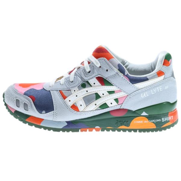 [商品番号]9026A220110[ブランド]ASICS（アシックス）[モデル]×COMME desGARCONS SHIRT GEL-LYTE III OG コムデギャルソンシャツ ゲルライト3 ローカットスニーカー マルチカラー US7...