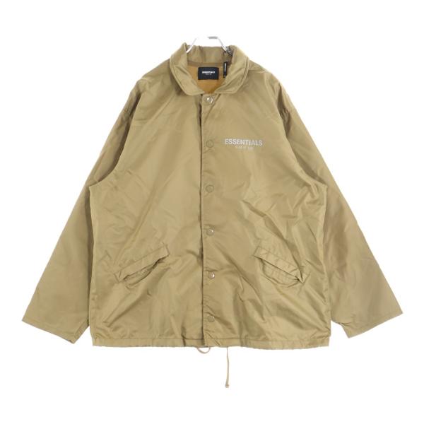 [商品番号]9026A250036[ブランド]FEAR OF GOD ESSENTIALS（フィアオブゴッド エッセンシャルズ）[モデル]バックロゴパッチ コーチジャケット ブラウン[販売店舗]BRING THRIFT CLOSET