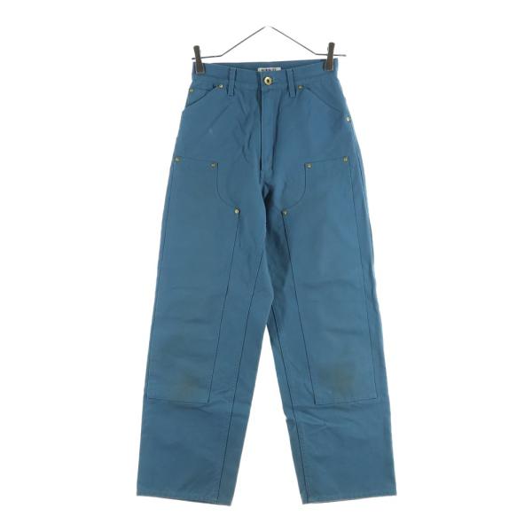 [商品番号]9026A260055[ブランド]AURALEE（オーラリー）[モデル]22AW COTTON OILED CANVAS PANTS コットン オイルド ダブルニーパンツ ブルー A22AP020C[販売店舗]BRING オンラ...