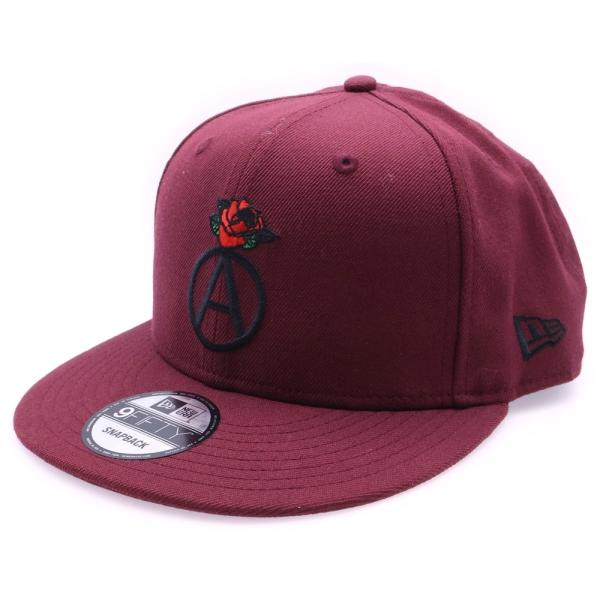 [商品番号]9026A270130[ブランド]NEW ERA（ニューエラ）[モデル]24AW ANARCHY IS THE KEY 9FIFTY アナーキー イズ ザ キー 6パネル ベースボールキャップ 帽子 レッド[販売店舗]BRING...