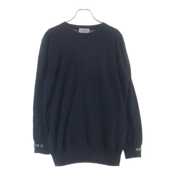 [商品番号]9026A270132[ブランド]JOHN SMEDLEY（ジョンスメドレー）[モデル]×MASTERMIND マスターマインド クルーネックニットセーター ブラック[販売店舗]BRING オンラインショップ