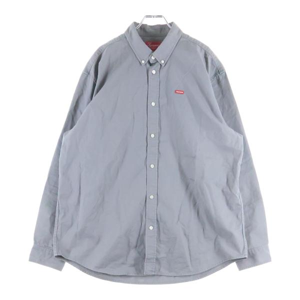 [商品番号]9026B080134[ブランド]SUPREME（シュプリーム）[モデル]22AW Small Box Shirt スモールボックスロゴ 長袖ボタンダウンシャツ グレー[販売店舗]BRING札幌店