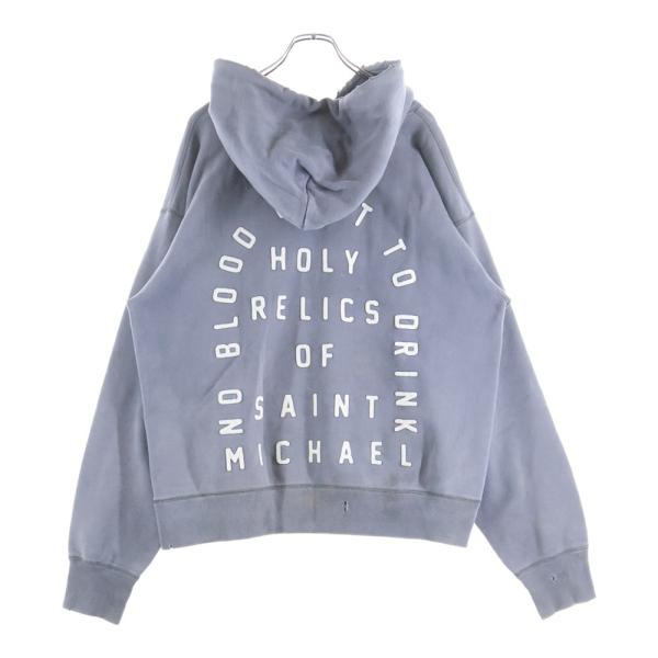 [商品番号]9026B100094[ブランド]SAINT MICHAEL（セントマイケル）[モデル]21SS HOLY RELICS HOODIE ホーリー レリックス プルオーバースウェットパーカー フーディー チャコールグレー SM-S...