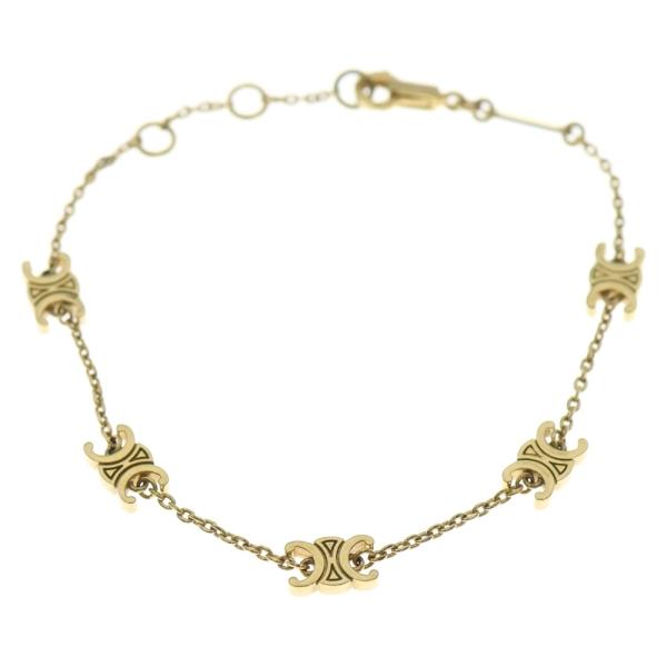 [商品番号]9026B130011[ブランド]CELINE（セリーヌ）[モデル]MINI TRIOMPHE BRACELET ミニトリオンフブレスレット レディース ゴールド 460MT6BRA.35OR.TU[販売店舗]BRING 新宿店