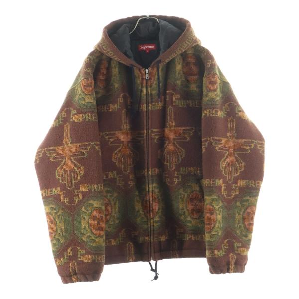 [商品番号]9026B130159[ブランド]SUPREME（シュプリーム）[モデル]22AW Woven Hooded Jacket Rust ウーブン ジップアップ フーデッドジャケット ブラウン[販売店舗]BRING 原宿店