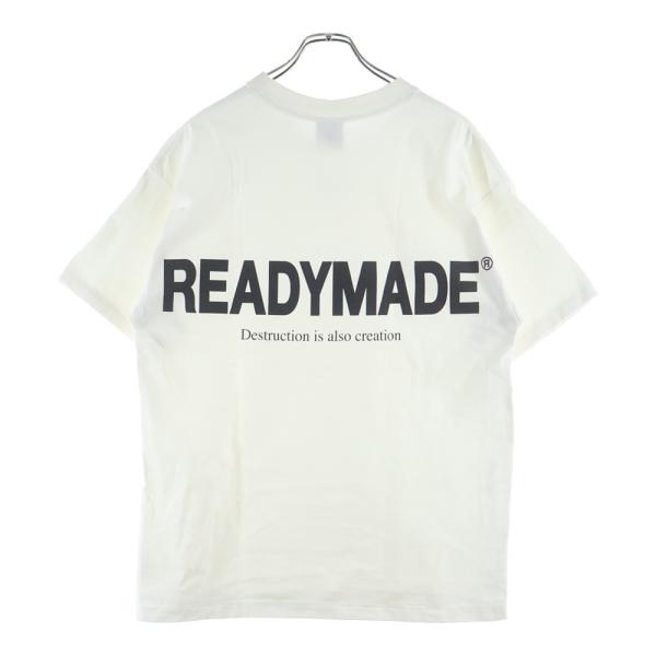 [商品番号]9026B150007[ブランド]READY MADE（レディメイド）[モデル]23SS T-SHIRT SMILE S/S スマイル クルーネック半袖Tシャツ カットソー ホワイト RE-CO-WH-00-00-244[販売店...