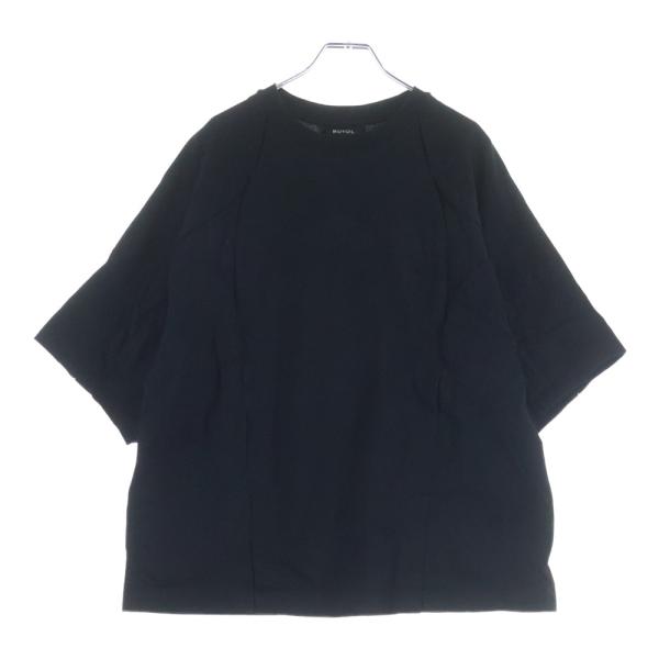[商品番号]9026B160024[ブランド]ROTOL（ロトル）[モデル]CROSS MESH TEE クロス メッシュ切替 クルーネック半袖Tシャツ カットソー ブラック[販売店舗]BRING オンラインショップ
