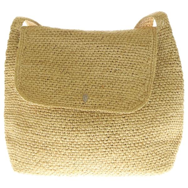 [商品番号]9026B170059[ブランド]HELEN KAMINSKI（ヘレンカミンスキー）[モデル]PALAWAN パラワン シルバーモチーフ ラフィアショルダーバッグ ベージュ[販売店舗]BRING オンラインショップ