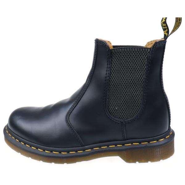 [商品番号]9026B180003[ブランド]Dr.Martens（ドクターマーチン）[モデル]2976 イエローステッチ サイドゴア スムースレザー チェルシーブーツ レディース ブラック 2976YS[販売店舗]BRING オンラインショップ