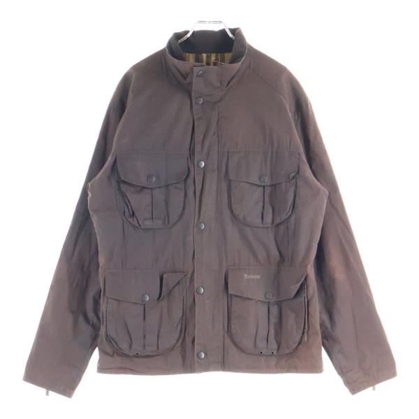 [商品番号]9026B180033[ブランド]Barbour（バブアー）[モデル]90S-00S VINTAGE CORBRIDGE ヴィンテージ ロゴ刺繍 マルチポケット オイルドジャケット ダークブラウン[販売店舗]BRING オンライ...