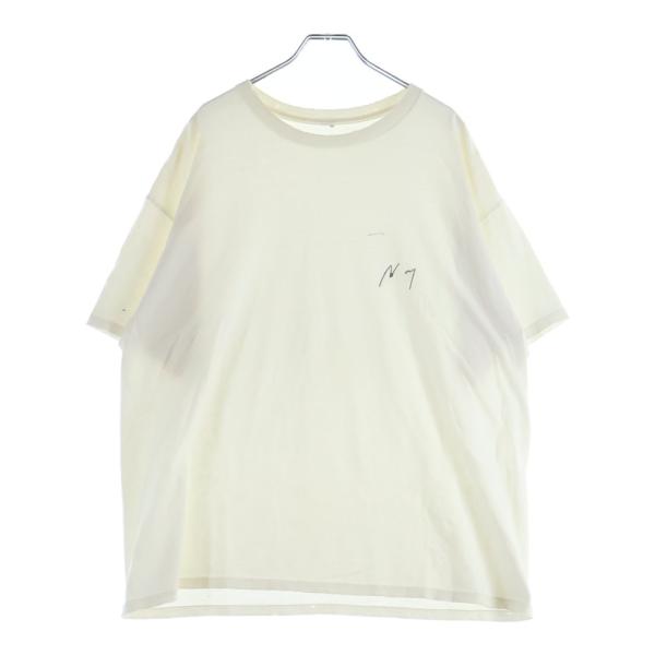 [商品番号]9026B180151[ブランド]ANCELLM（アンセルム）[モデル]EMBROIDERY DYED T-SHIRT フロンロゴエンブロイダリー ダイ 半袖Tシャツ カットソー ホワイト[販売店舗]BRING オンラインショップ
