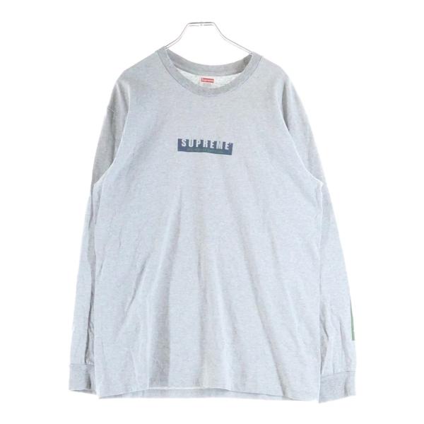 [商品番号]9026B220084[ブランド]SUPREME（シュプリーム）[モデル]18AW 1994 L/S Tee フロントロゴプリント クルーネック長袖Tシャツ カットソー グレー[販売店舗]BRING WASTE_NOT