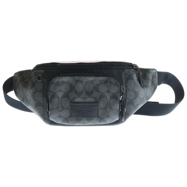 [商品番号]9026B240005[ブランド]COACH（コーチ）[モデル]シグネチャーロゴ 総柄 ショルダーバック ブラック C3765[販売店舗]BRING THRIFT CLOSET