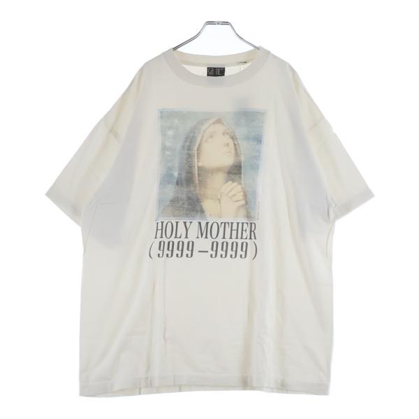 [商品番号]9026B250145[ブランド]SAINT MICHAEL（セントマイケル）[モデル]22AW HOLY MOTHER ホーリーマザー クルーネック カットソー 半袖Tシャツ ホワイト SM-A22-000-007[販売店舗]...