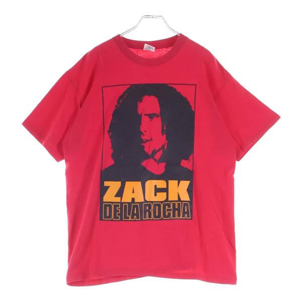 [商品番号]9026B250176[ブランド]VINTAGE（ヴィンテージ）[モデル]00S VINTAGE ZACK DE LA ROCHA ヴィンテージ ザック デ ラ ロッチャ クルーネック カットソー 半袖Tシャツ レッド[販売店舗...