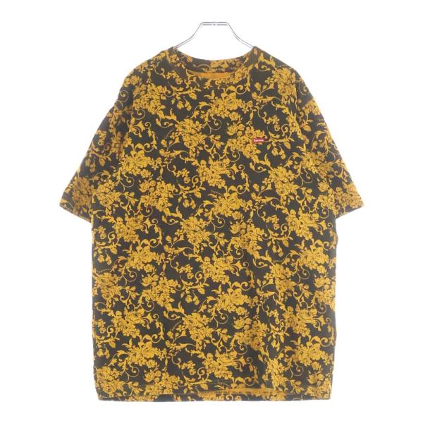 [商品番号]9026B260032[ブランド]SUPREME（シュプリーム）[モデル]20SS Small Box Tee Floral スモール ボックスロゴ フローラル クルーネック半袖Tシャツ カットソー イエロー/ブラック[販売店舗...