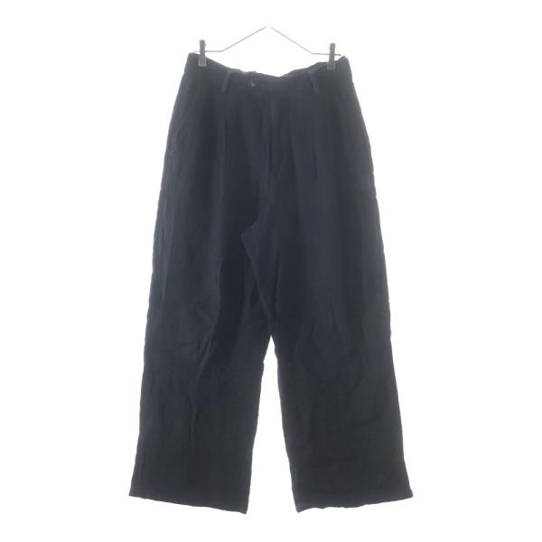 [商品番号]9026C050039[ブランド]VINTAGE（ヴィンテージ）[モデル]80S-90S VINTAGE LEURENIER ルレニエ リネン ヴィンテージ スラックス パンツ ブラック[販売店舗]BRING オンラインショップ