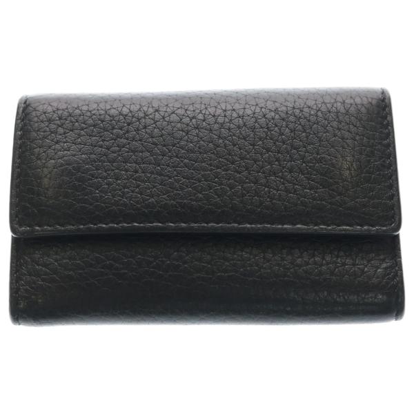 [商品番号]9026C200063[ブランド]Maison Margiela（メゾンマルジェラ）[モデル]KEY CASE 4ステッチ レザー 6連キーケース ブラック S55UA0026[販売店舗]BRING大宮店