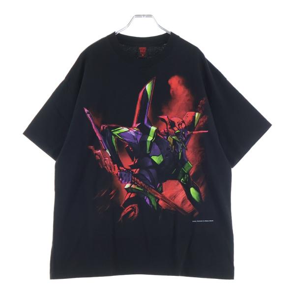 [商品番号]9026C230071[ブランド]GEEKSRULE（ギークスルール）[モデル]×NEON GENESIS EVANGELION 新世紀エヴァンゲリオン 初号機 シルクスクリーンプリント クルーネックプルオーバー 半袖Tシャツカ...