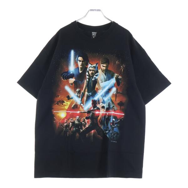 [商品番号]9026C230077[ブランド]GEEKSRULE（ギークスルール）[モデル]×STAR WARS THE CLONE WARS スターウォーズ クローンウォーズ シルクスクリーンプリント クルーネックプルオーバー 半袖Tシャ...
