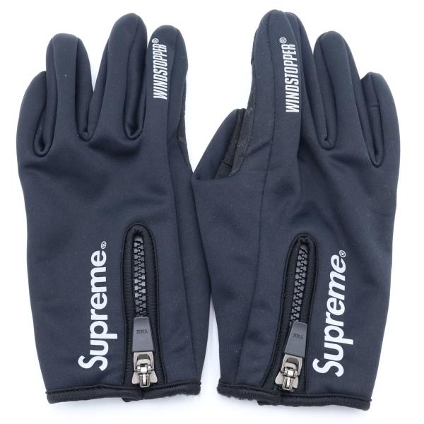 [商品番号]9026D060012[ブランド]SUPREME（シュプリーム）[モデル]25AW Windstopper Zip Gloves ウインドストッパー ジップ グローブ 手袋 ブラック[販売店舗]BRING オンラインショップ