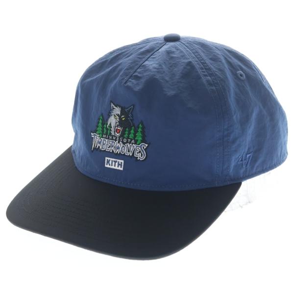 [商品番号]9026D170007[ブランド]KITH（キス）[モデル]47 Brand NBA All-Star Minnesota Timberwolves SL Hitch Snapback ティンバーウルフズ キャップ ブルー[販売...