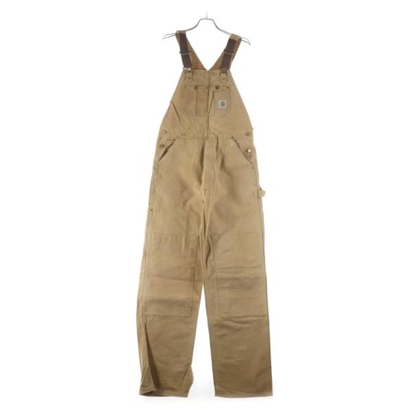 [商品番号]9026E110046[ブランド]CARHARTT（カーハート）[モデル]80S 100周年モデル ダックキャンバス ダブルニー オーバーオール ブラウン[販売店舗]AWESOME高円寺店