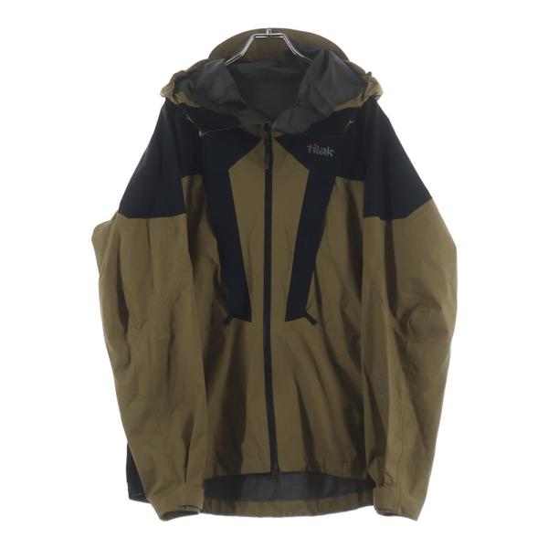 [商品番号]9026E130015[ブランド]Tilak（ティラク）[モデル]STINGER JACKET ロゴエンブロイダリー スティンガー ゴアテックス ジップアップ フーデッド ナイロン ジャケット ブラウン[販売店舗]BRING オ...