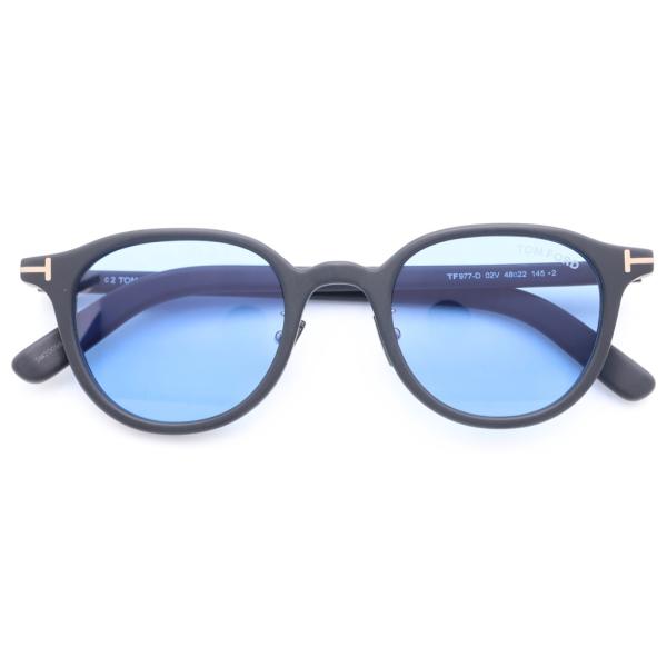 [商品番号]9026G120021[ブランド]TOM FORD（トムフォード）[モデル]TF977-D アジアンフィット ウェリントンフレーム カラーレンズ サングラス メガネ ブラック/ブルー[販売店舗]BRING梅田茶屋町店
