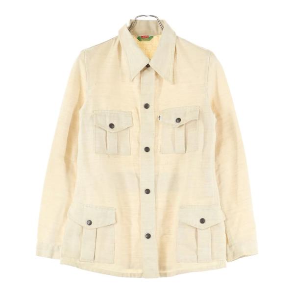 [商品番号]9225J030005[ブランド]Levi's（リーバイス）[モデル]Juniors 70S VINTAGE SAFARI JACKET ヴィンテージ ミリタリー サファリ ジャケット アイボリー[販売店舗]BRING オンライ...