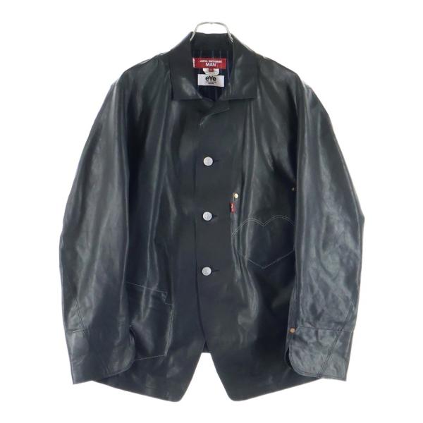[商品番号]9225J240107[ブランド]COMME des GARCONS JUNYA WATANABE MAN（コムデギャルソンジュンヤワタナベマン）[モデル]×Levi's J914 リーバイスレザージャケット ブラック WN-J...
