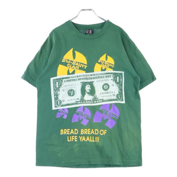 [商品番号]9225J250085[ブランド]SAINT MICHAEL（セントマイケル）[モデル]24SS TEE SAINT CLAN セイント クラン クルーネック カットソー 半袖Tシャツ グリーン SM-YS8-0000-C16[...