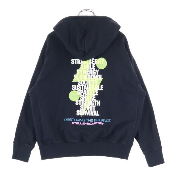 [商品番号]9225K100039[ブランド]STELLA McCARTNEY（ステラマッカートニー）[モデル]ロゴプリント スウェット プルオーバーパーカー ブラック 20213UX1001[販売店舗]BRING THRIFT CLOSET