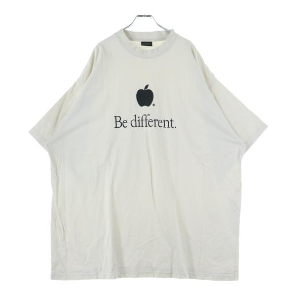 [商品番号]9225L030054[ブランド]BALENCIAGA（バレンシアガ）[モデル]22AW Be different フロント刺繍 クルーネック 半袖Tシャツ カットソー アイボリー 712398 TNVB3[販売店舗]BRING...