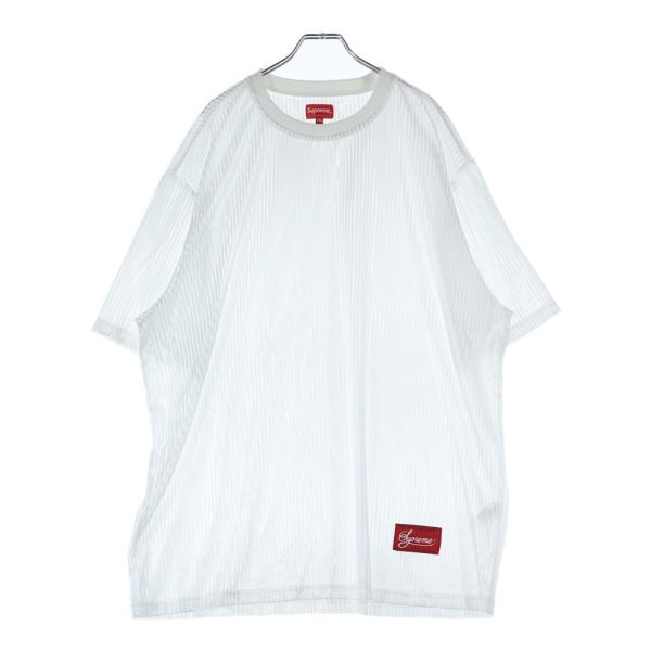 [商品番号]9225L030066[ブランド]SUPREME（シュプリーム）[モデル]23SS Gradient Mesh Stripe Jersey グラディエント メッシュストライプ ジャージートップ ホワイト[販売店舗]BRING オ...
