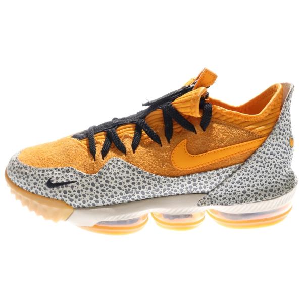 [商品番号]9225L060005[ブランド]NIKE（ナイキ）[モデル]×ATMOS LEBRON 16 LOW SAFARI アトモス レブロン16 サファリ ローカットスニーカー オレンジ US9.5/27.5cm CD9471-80...