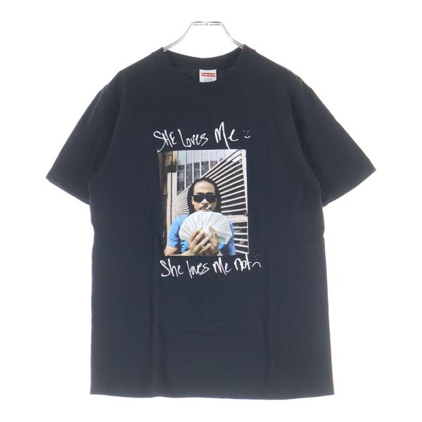 [商品番号]9225L170015[ブランド]SUPREME（シュプリーム）[モデル]25SS Max B Tee マックスB フォトプリント クルーネック半袖Tシャツ カットソー ブラック[販売店舗]BRING THRIFT CLOSET