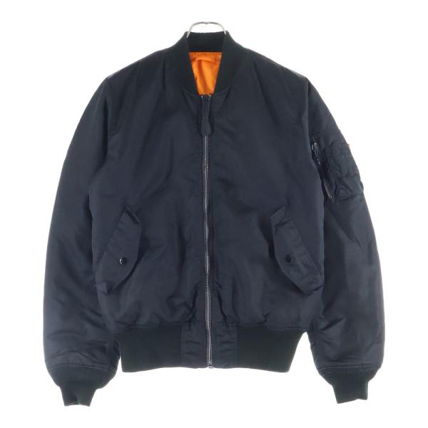 [商品番号]9225L260025[ブランド]ALPHA INDUSTRIES（アルファ インダストリーズ）[モデル]MA-1 リバーシブル ボンバージャケット ブラック/オレンジ MIL-J-82790J[販売店舗]BRING オンライン...