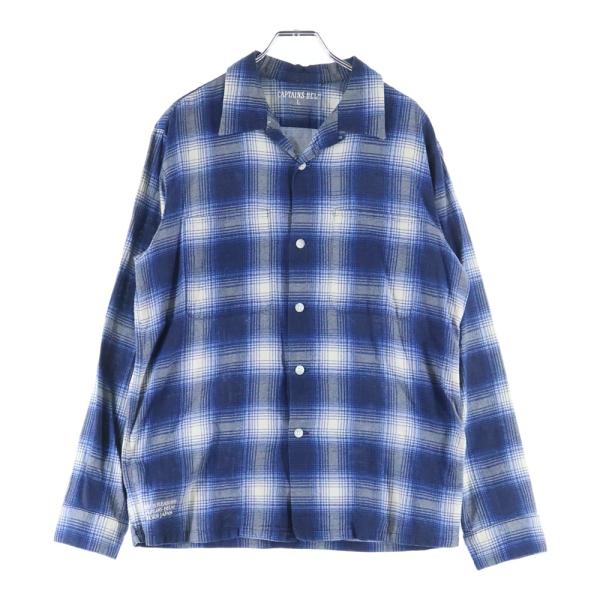 [商品番号]9226A030023[ブランド]CAPTAINS HELM（キャプテンズ ヘルム）[モデル]オープンカラー チェック 長袖シャツ ブルー/ブラック/ホワイト[販売店舗]BRING オンラインショップ