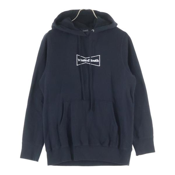 [商品番号]9226A040057[ブランド]WASTED YOUTH（ウェイステッドユース）[モデル]Dont Bother Me Anymore Hooded ロゴプリント スウェット プルオーバーパーカー ブラック[販売店舗]BRIN...